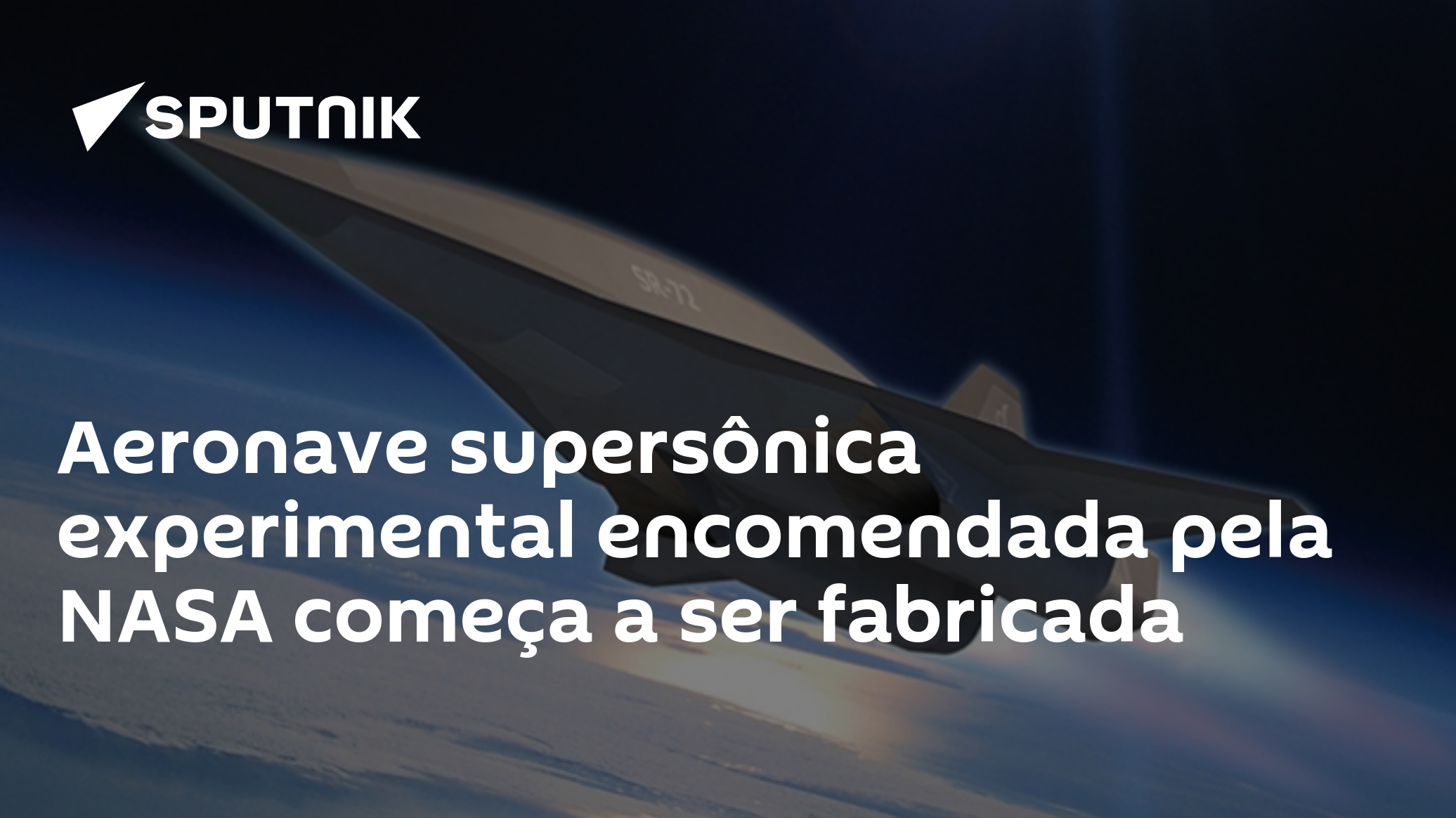 Aeronave supersônica experimental encomendada pela NASA começa a ser ...