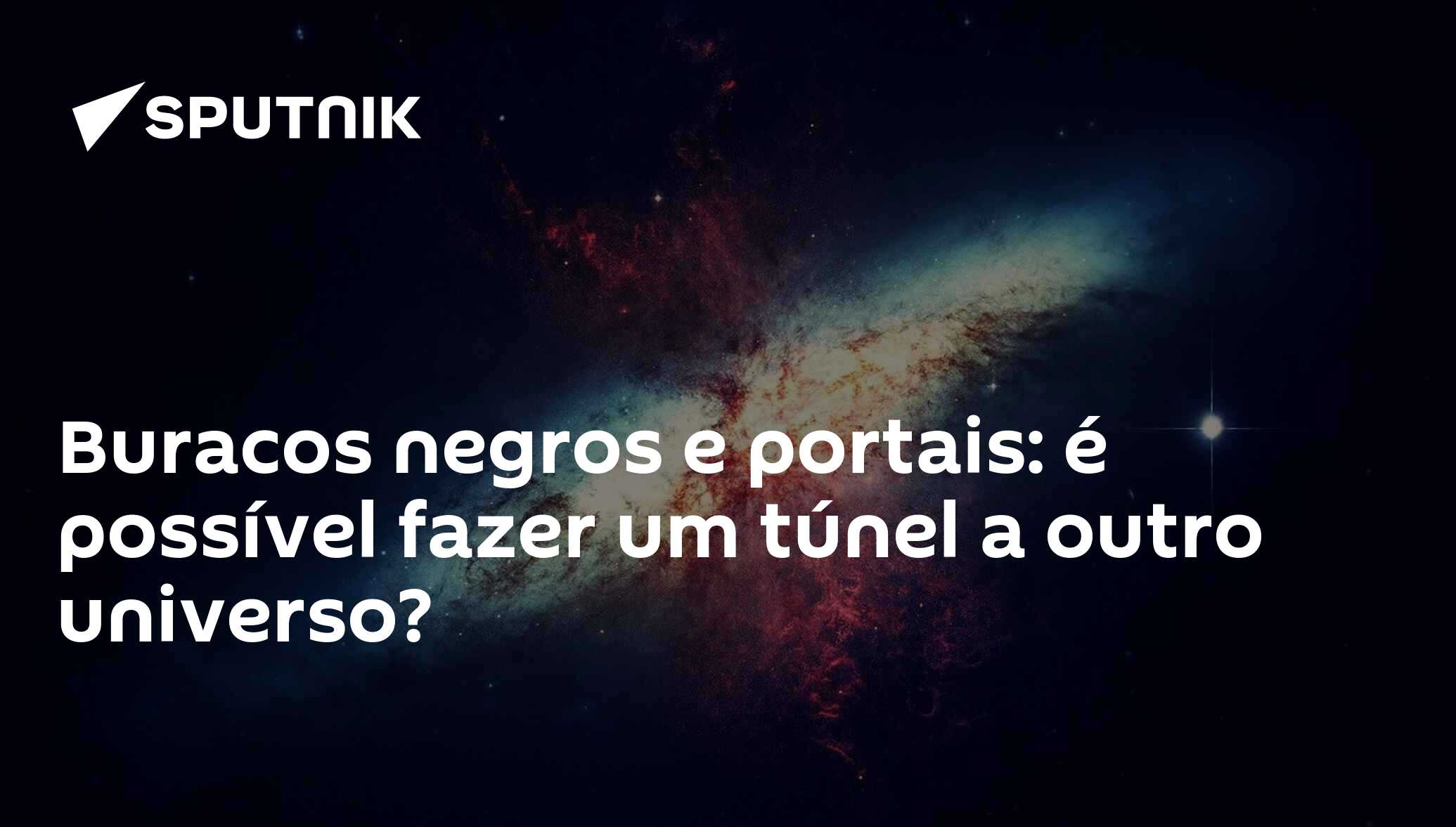 Buracos negros e portais: é possível fazer um túnel a outro universo ...