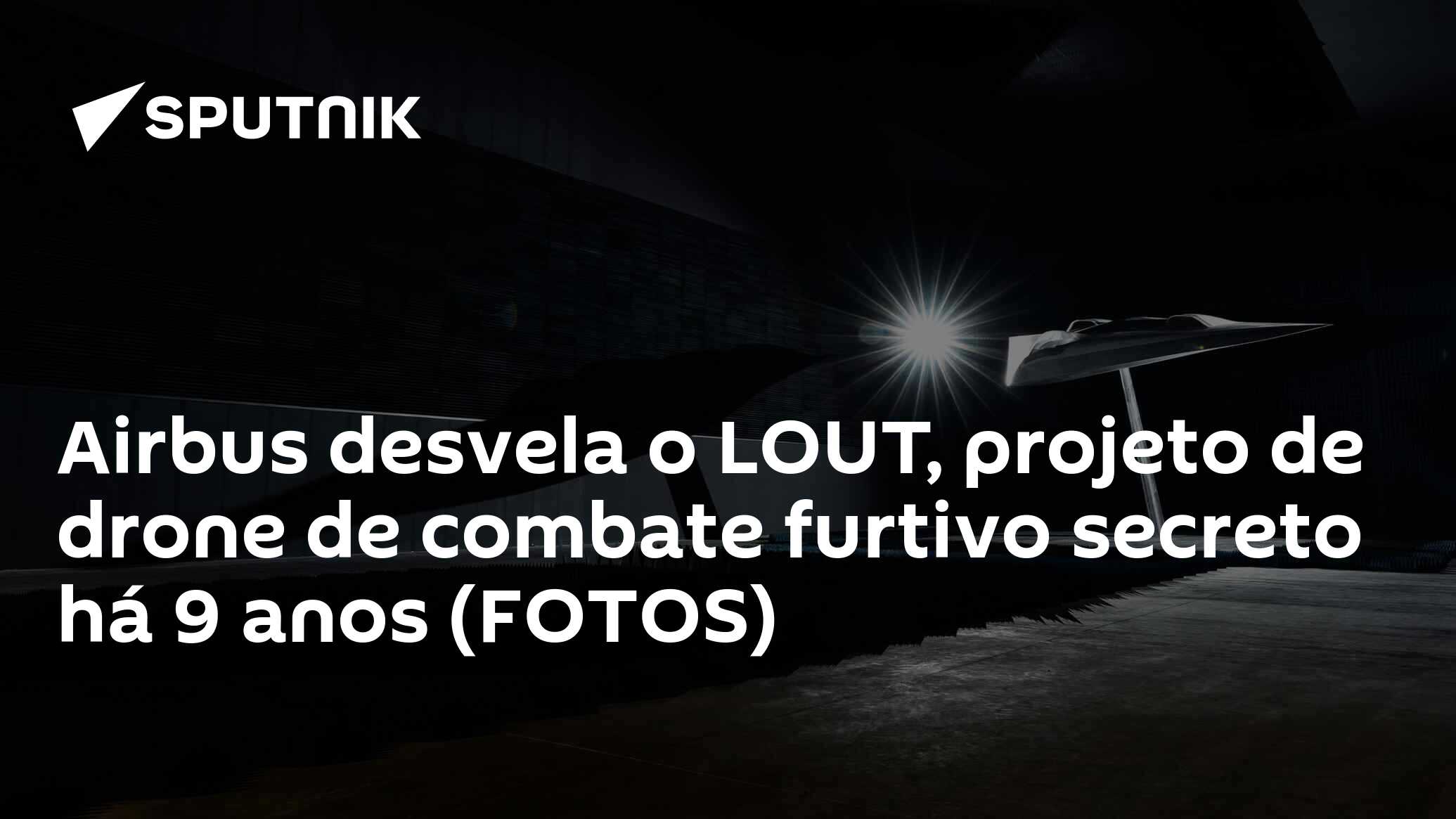 Airbus desvela o LOUT, projeto de drone de combate furtivo secreto há 9 ...