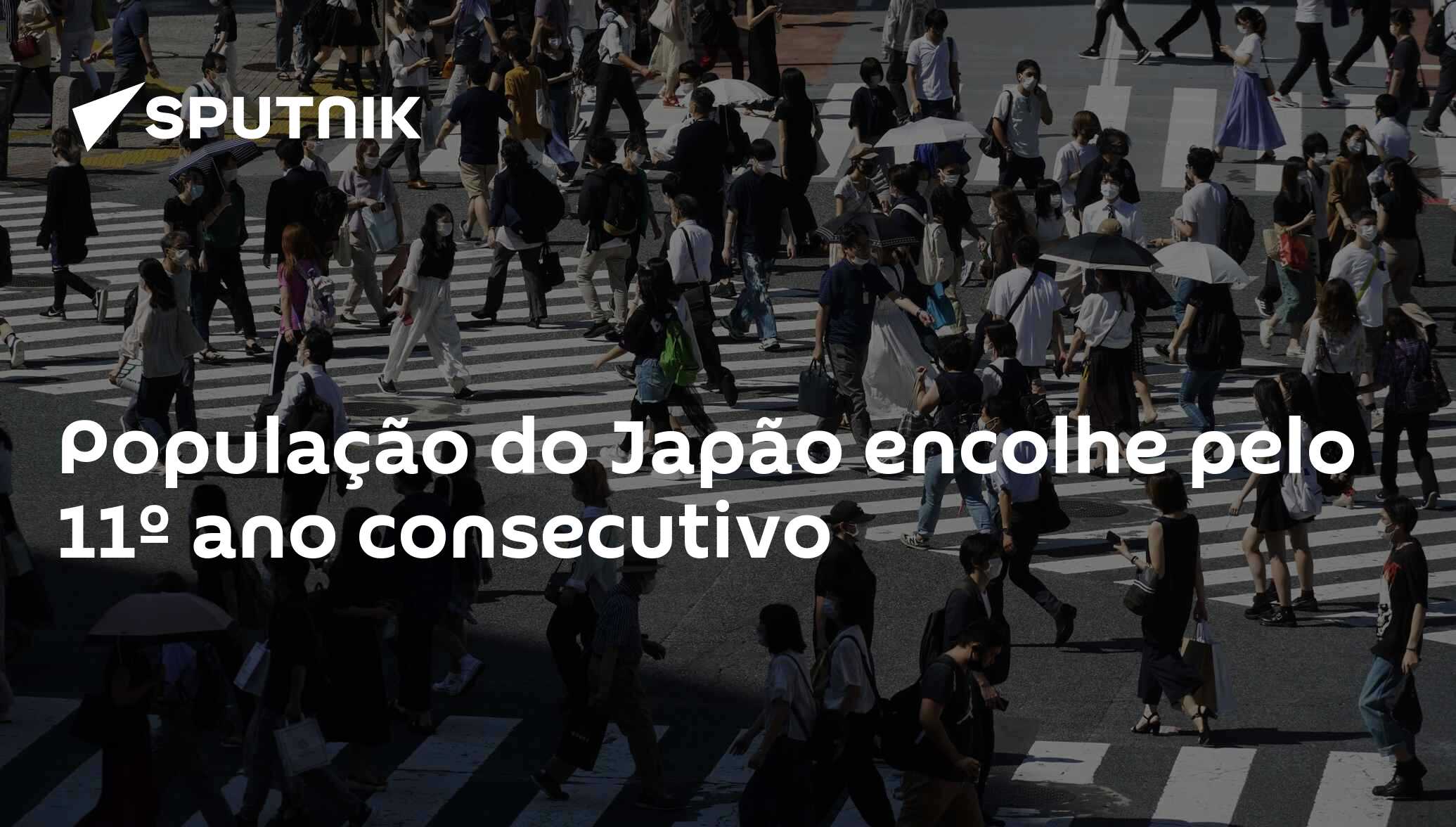 População do Japão encolhe pelo 11º ano consecutivo - 05.08.2020 ...