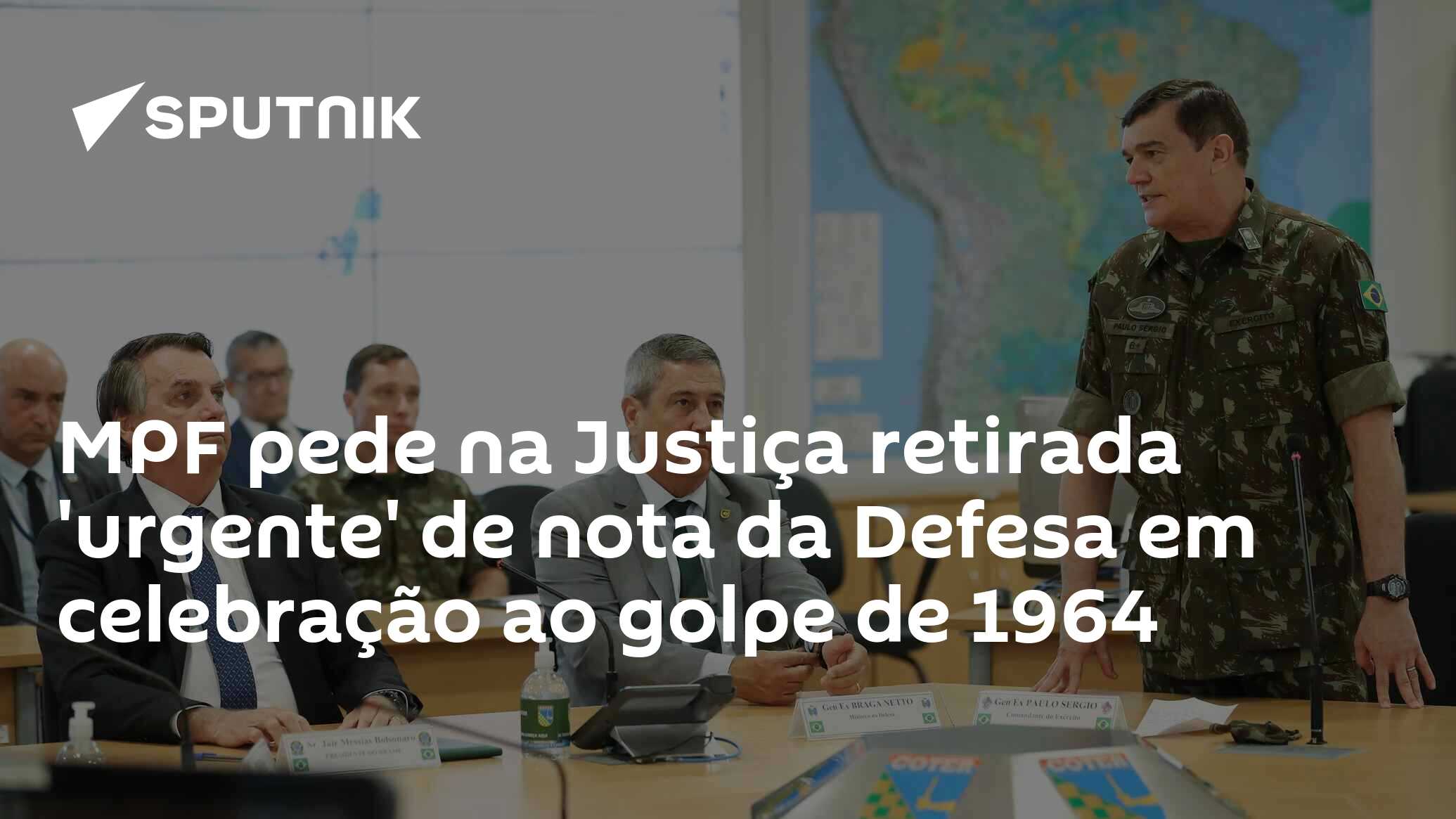 MPF pede na Justiça retirada 'urgente' de nota da Defesa em celebração ... MPF pede na Justiça retirada 'urgente' de nota da Defesa em celebração ...