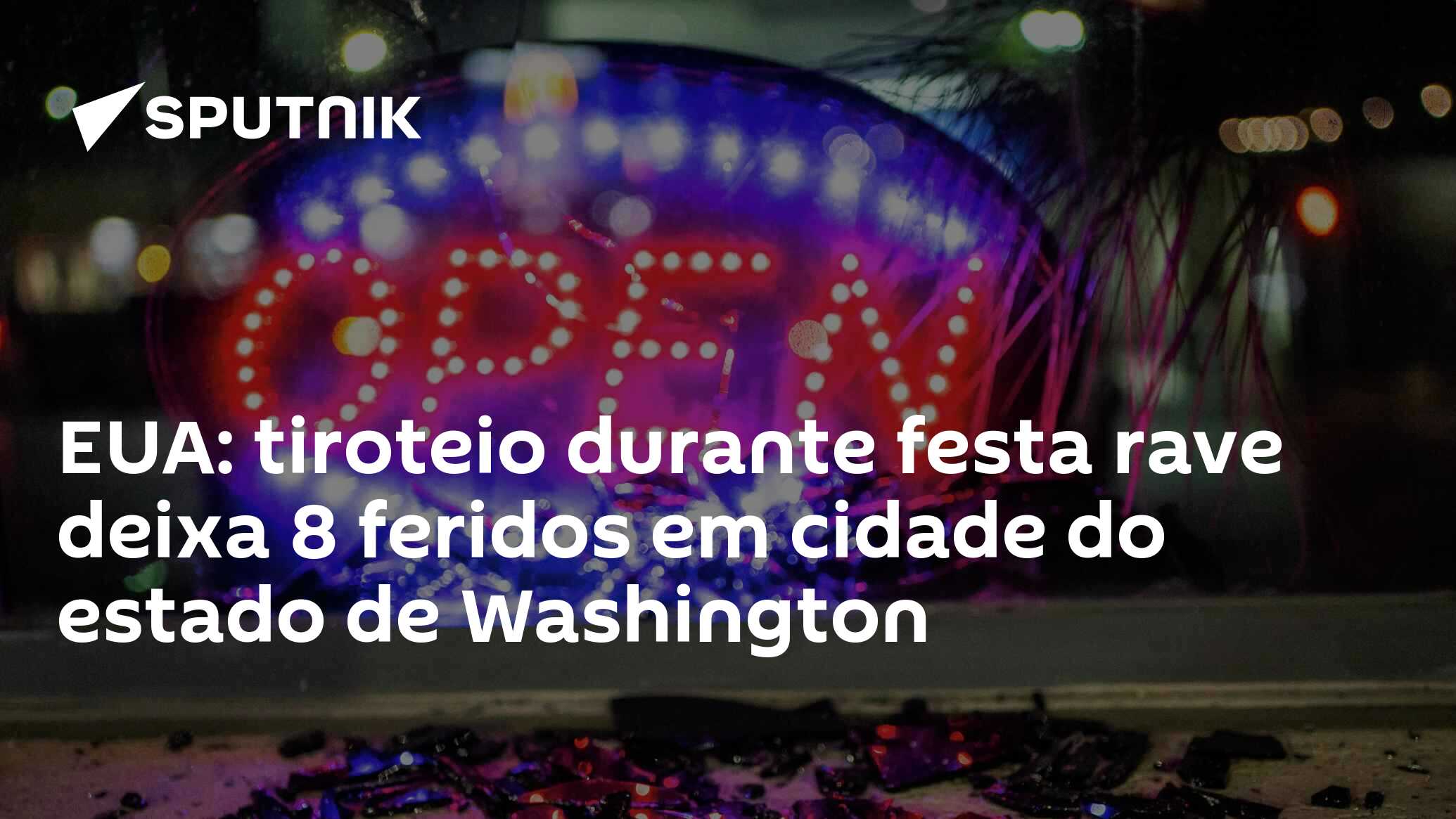 EUA: tiroteio durante festa rave deixa 8 feridos em cidade do estado de ...