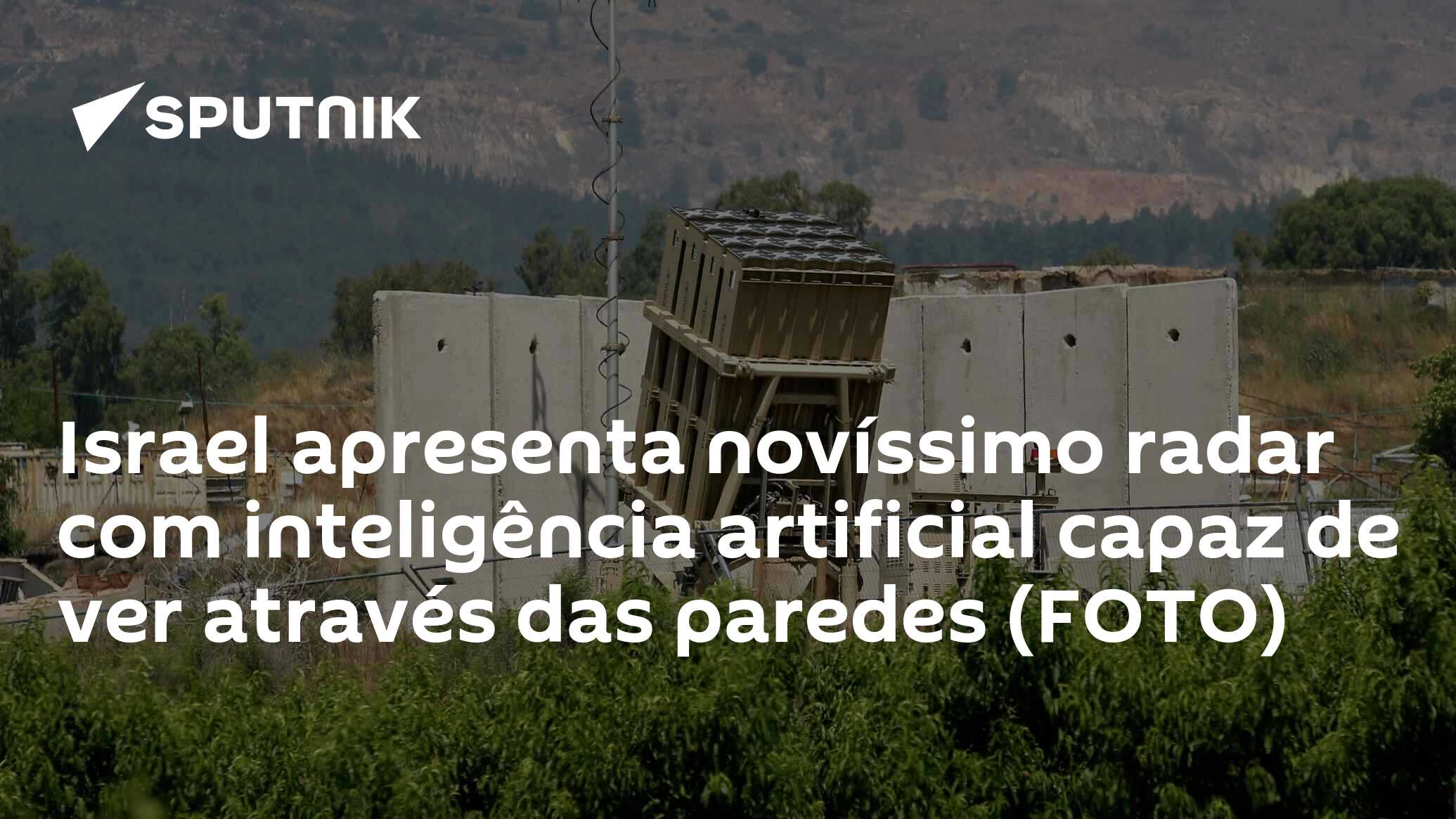 Israel apresenta novíssimo radar com inteligência artificial capaz de ...
