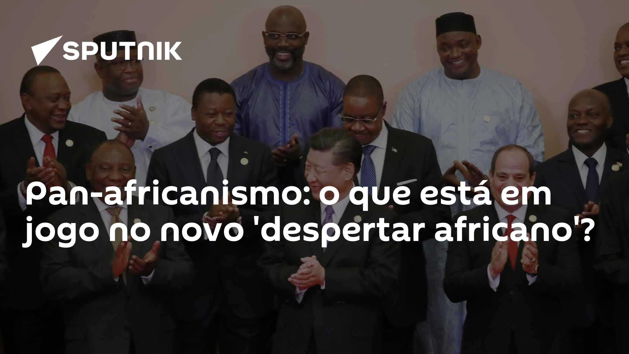 Pan-africanismo: o que está em jogo no novo 'despertar africano'? - 25. ...