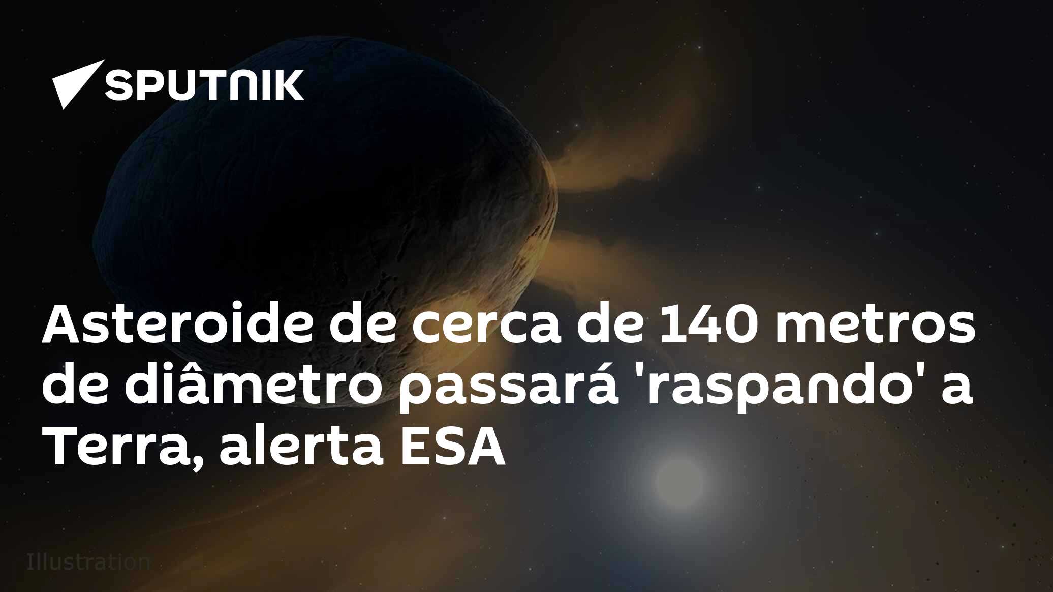 Asteroide de cerca de 140 metros de diâmetro passará 'raspando' a Terra, alerta ESA - 14.12.2022 ...