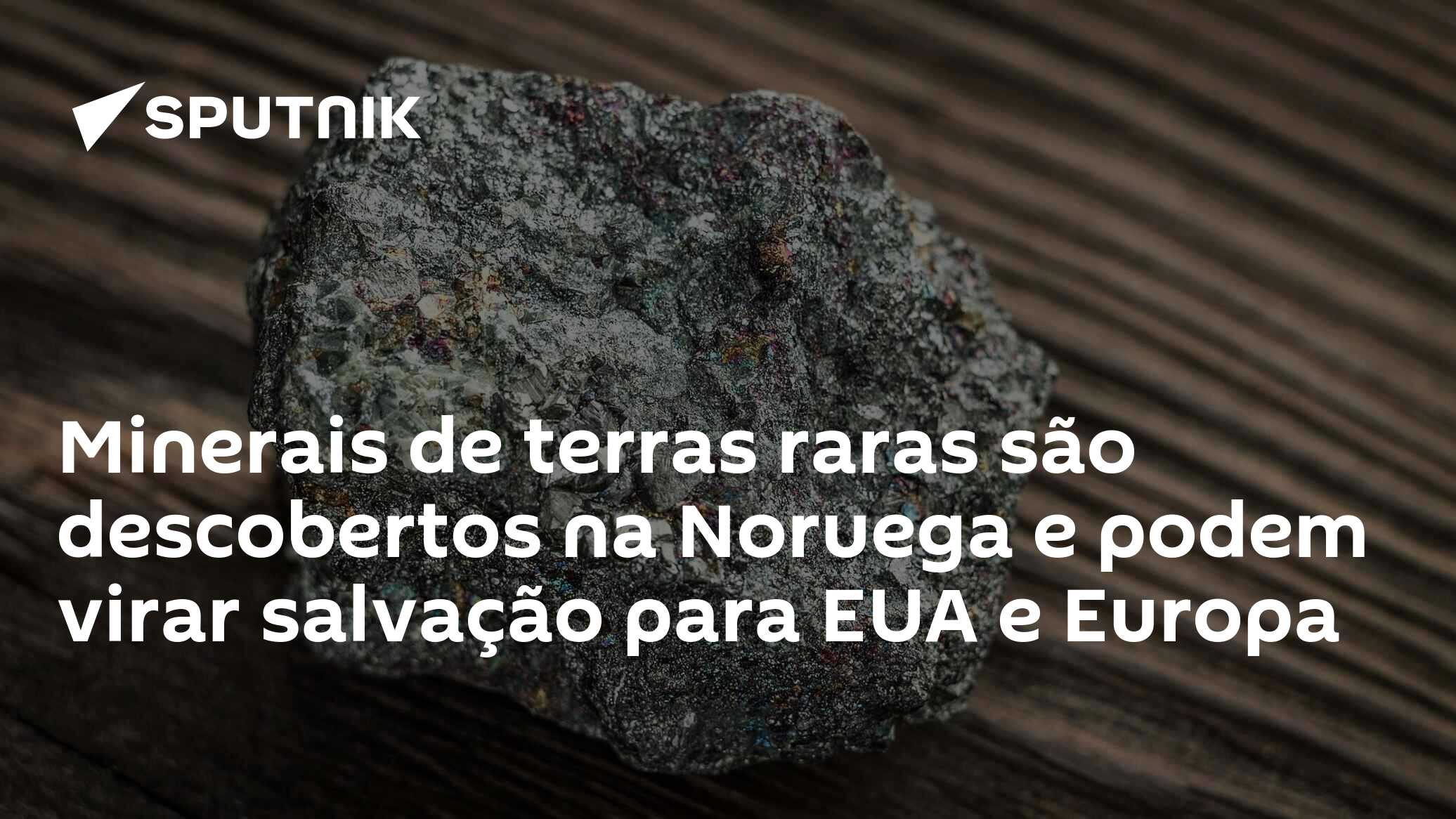 Minerais de terras raras são descobertos na Noruega e podem virar ...