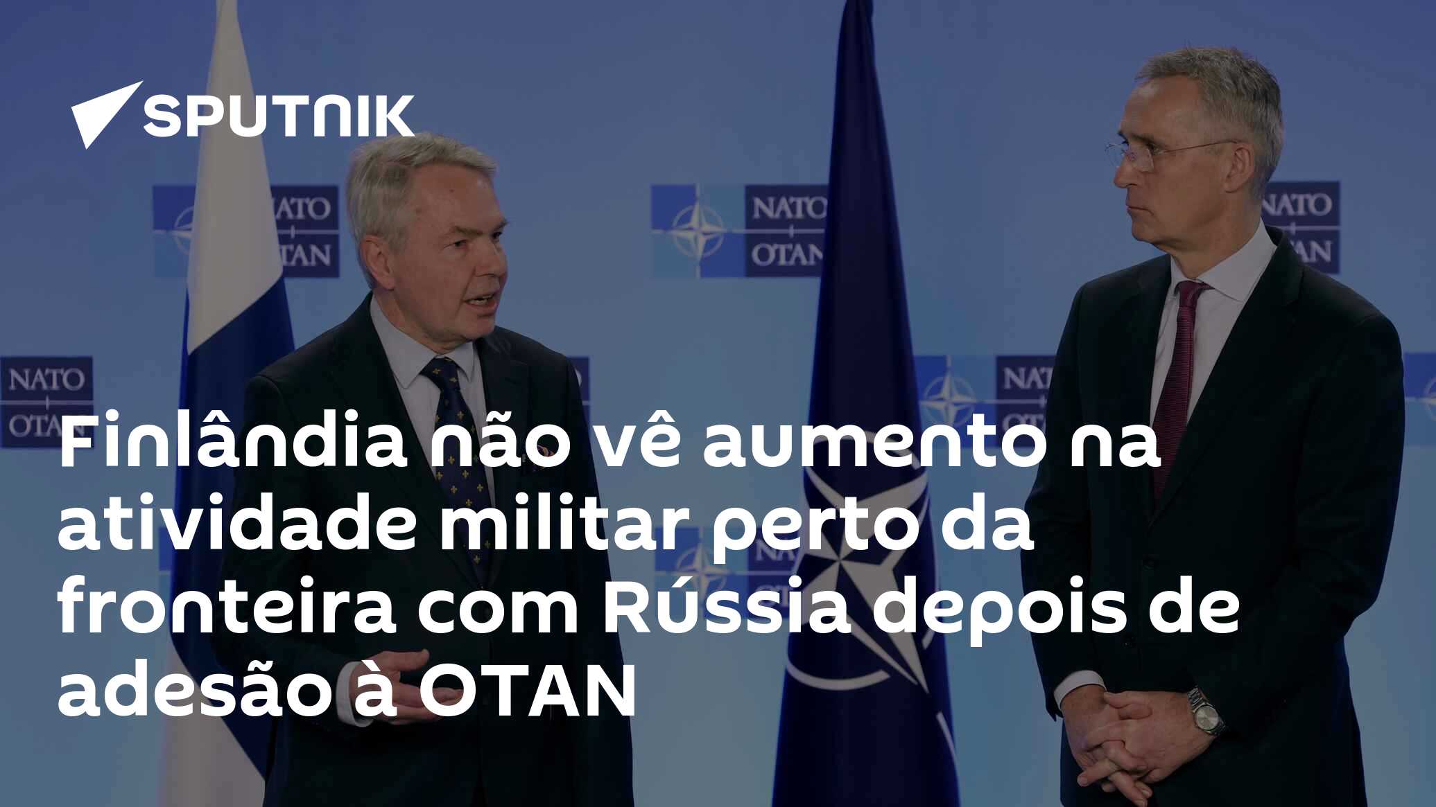 Finlândia não vê aumento na atividade militar perto da fronteira com ... Finlândia não vê aumento na atividade militar perto da fronteira com ...