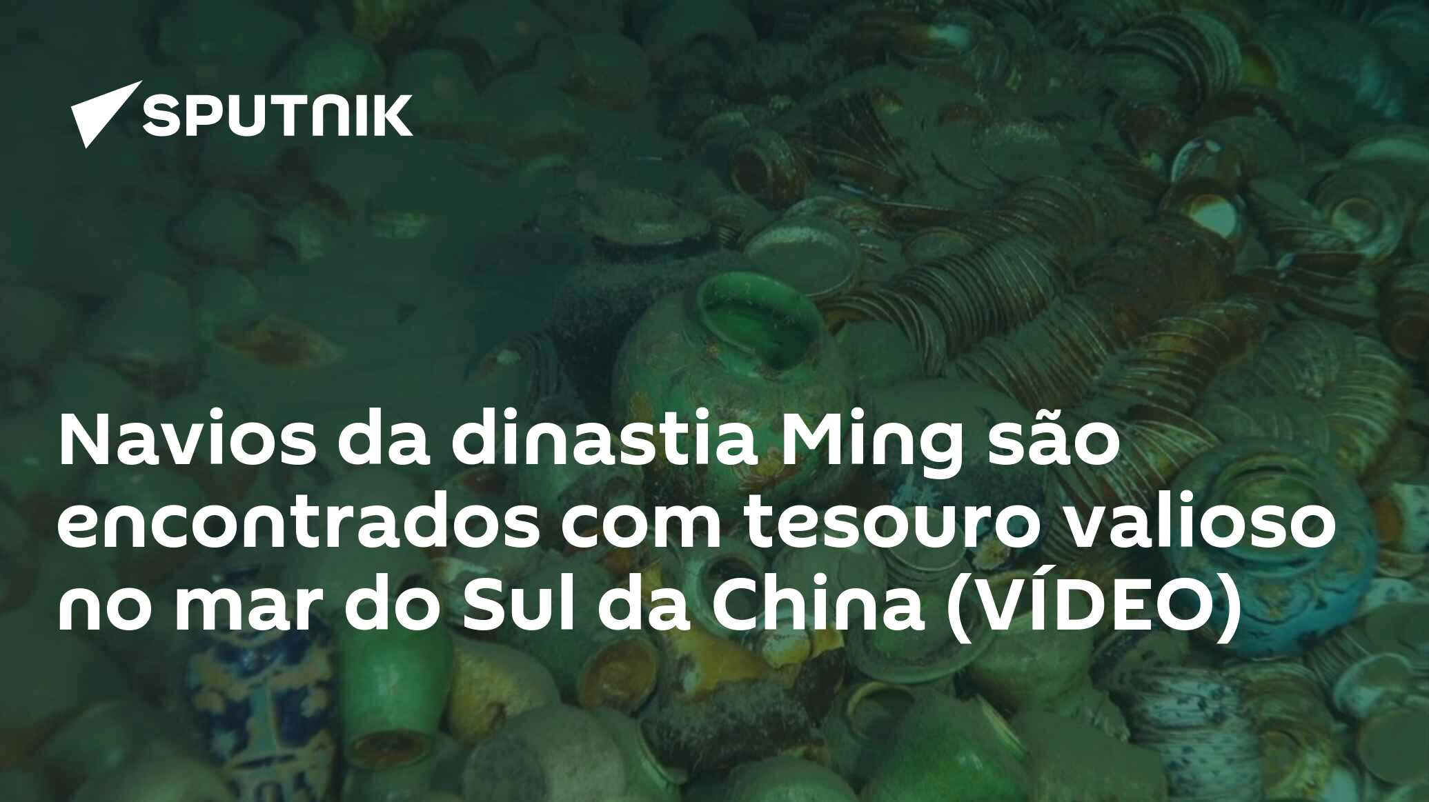 Navios da dinastia Ming são encontrados com tesouro valioso no mar do ...