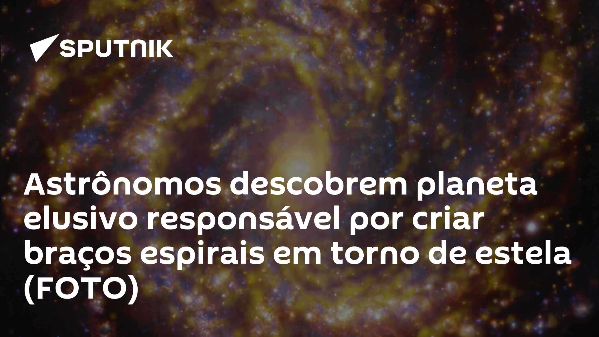 Astrônomos descobrem planeta elusivo responsável por criar braços ...