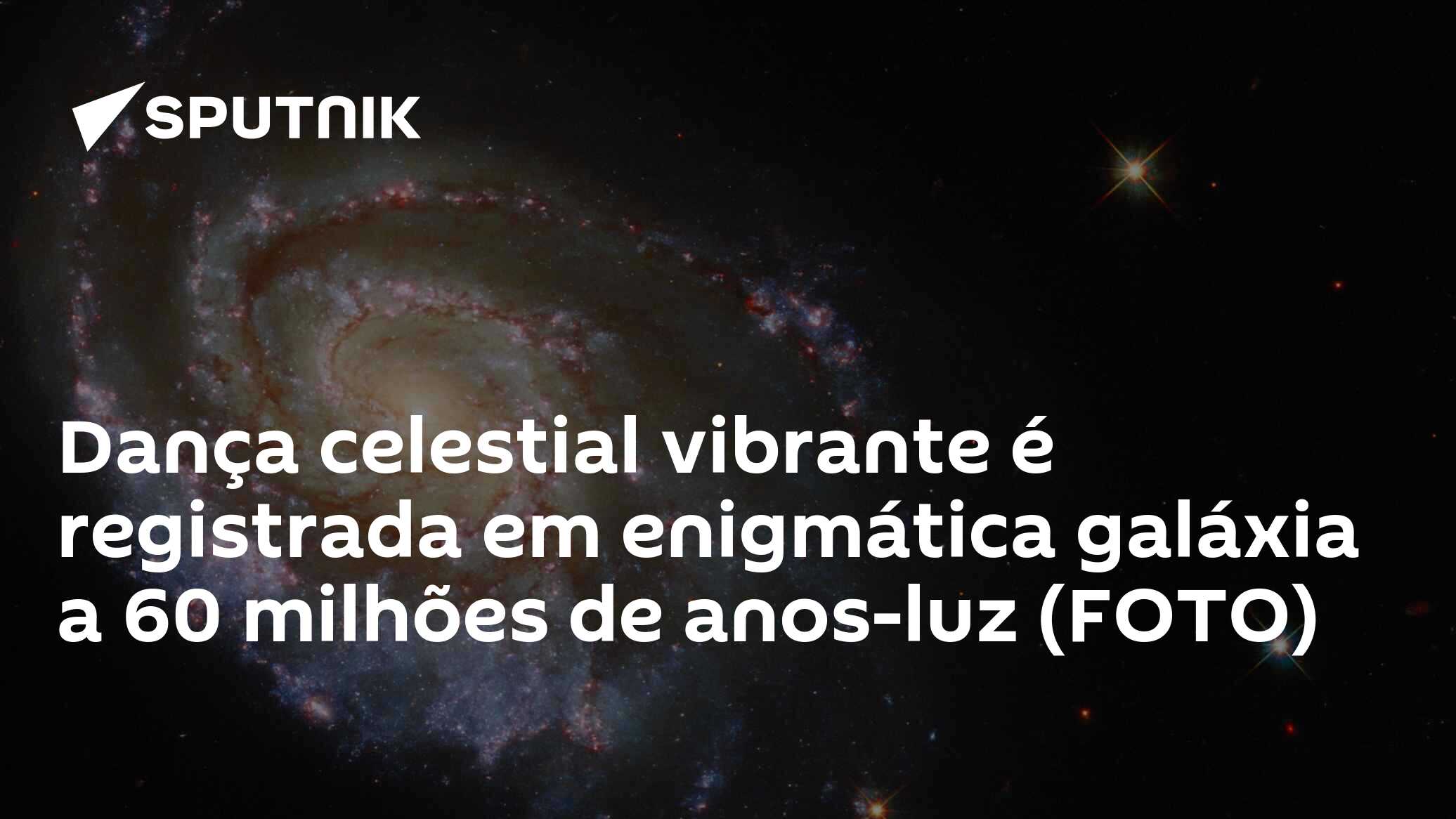 Dança celestial vibrante é registrada em enigmática galáxia a 60 ...