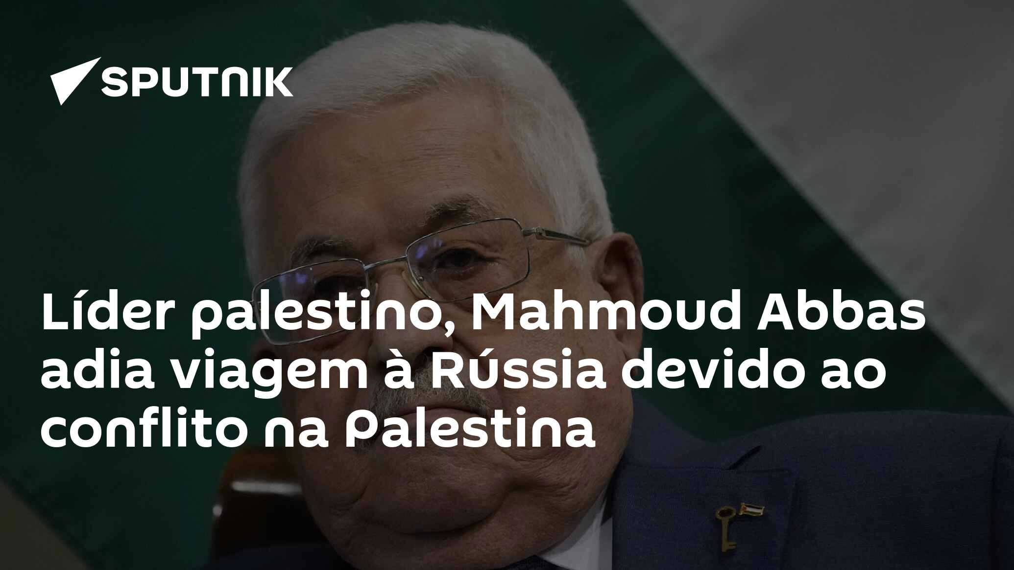 Líder palestino, Mahmoud Abbas adia viagem à Rússia devido ao conflito ...