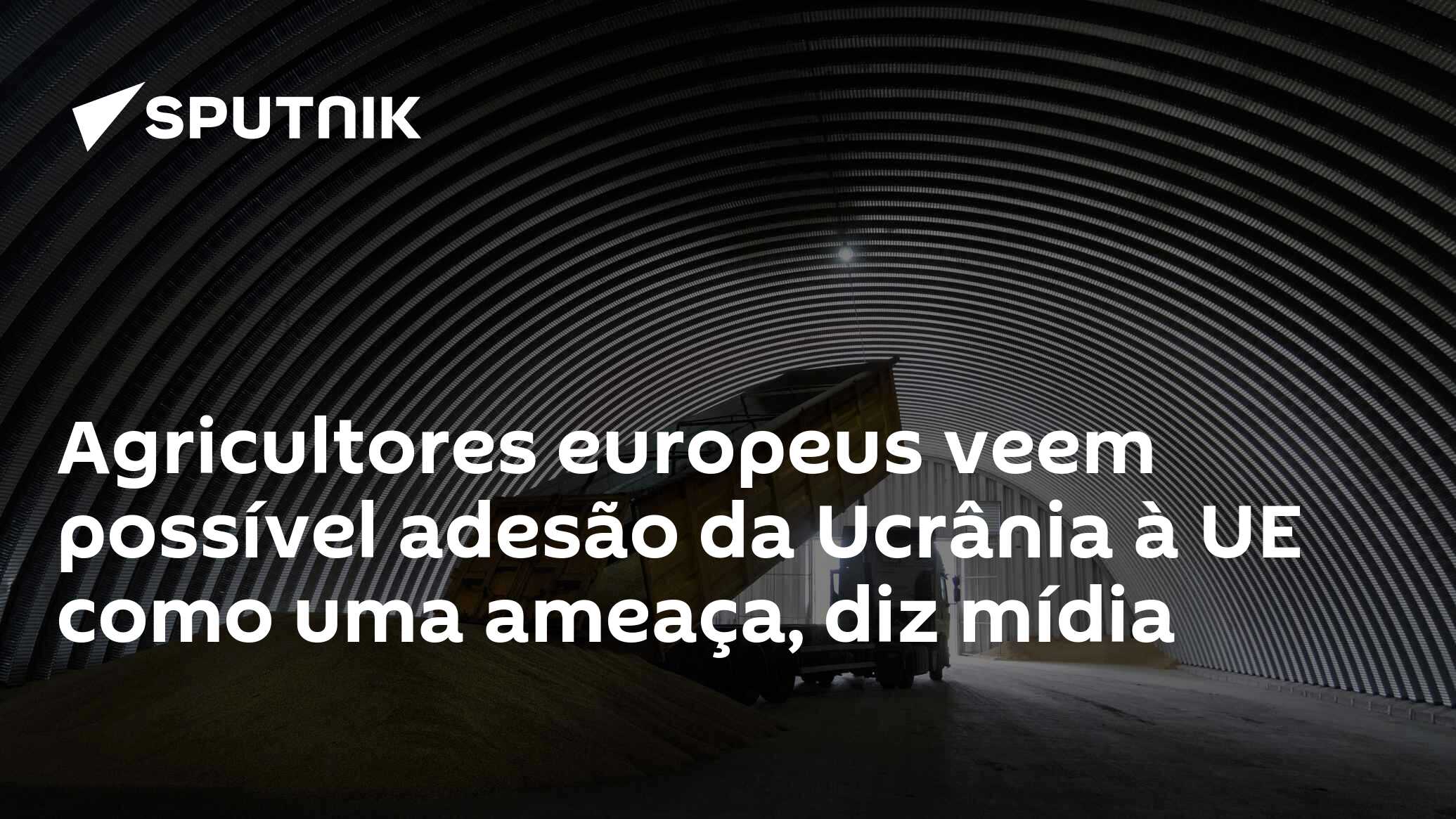 Agricultores europeus veem possível adesão da Ucrânia à UE como uma ...