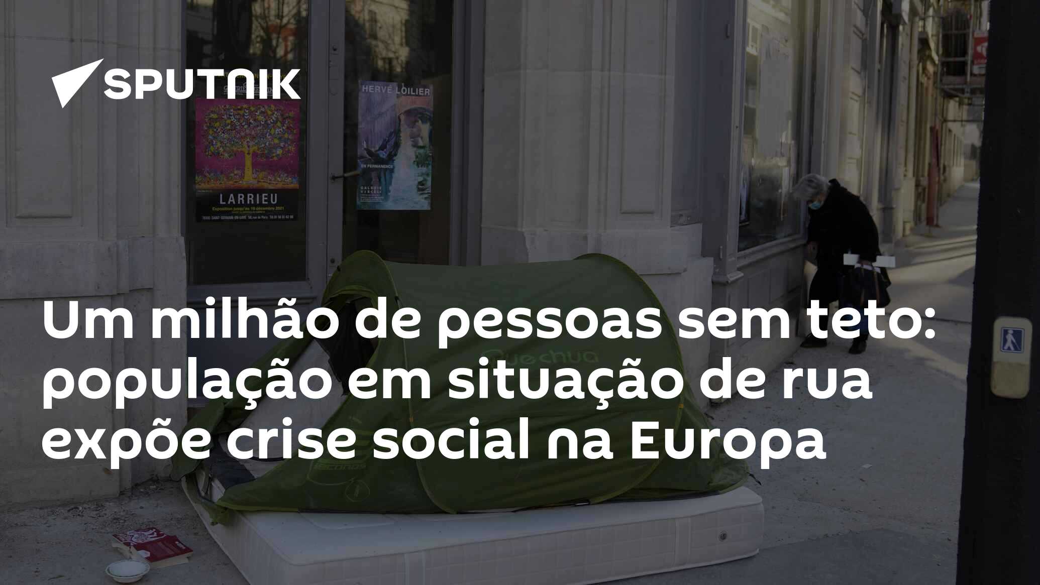Um milhão de pessoas sem teto: população em situação de rua expõe crise ...