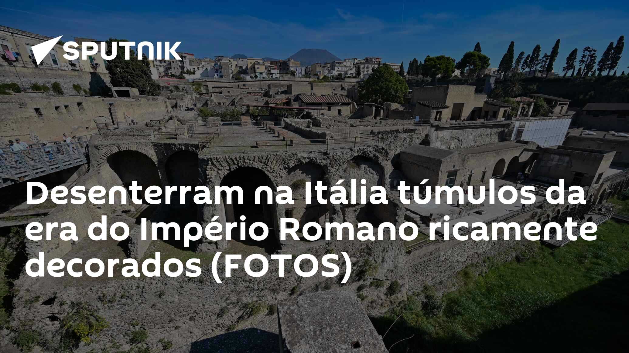 Desenterram na Itália túmulos da era do Império Romano ricamente ...