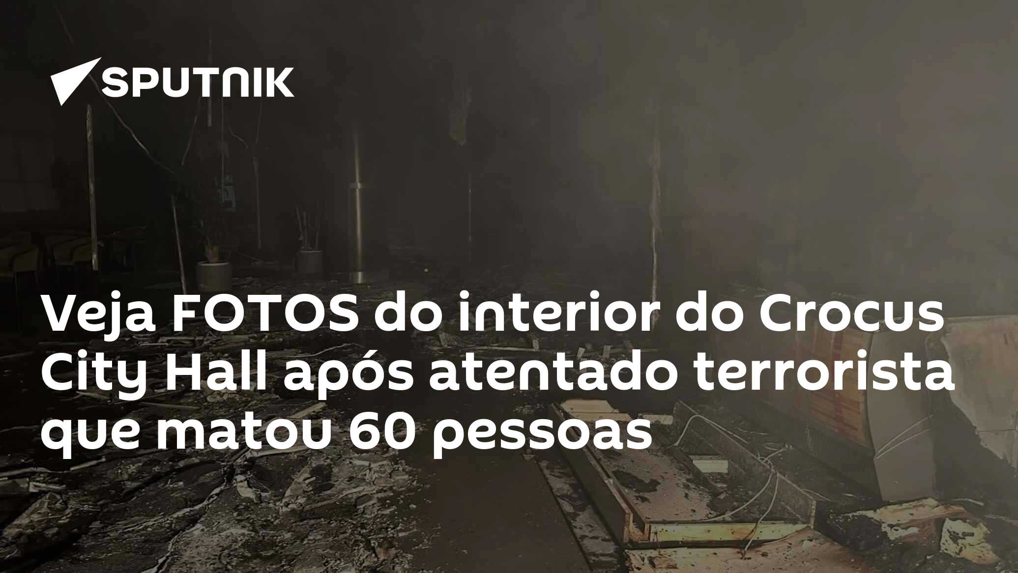 Veja FOTOS do interior do Crocus City Hall após atentado terrorista que ...