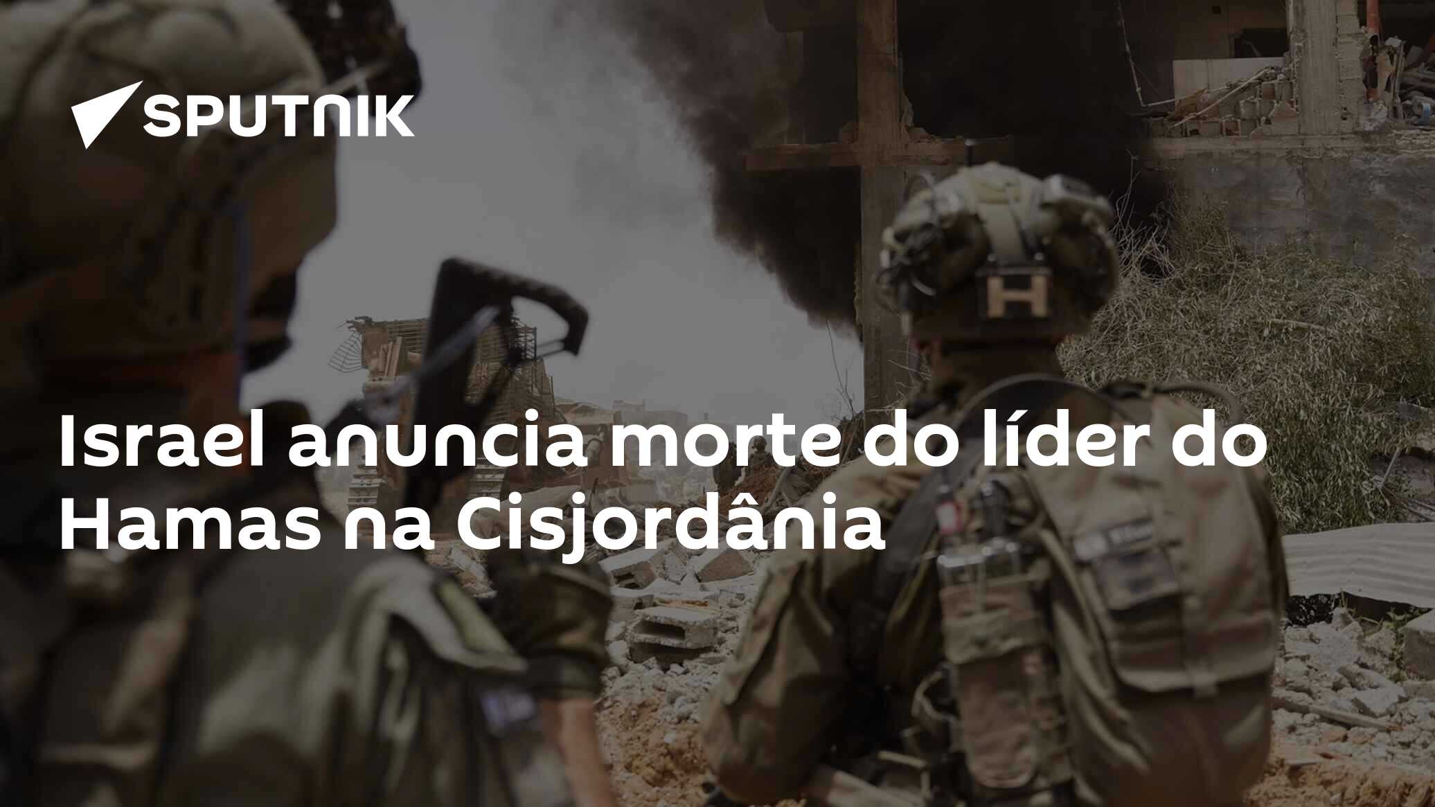 Israel anuncia morte do líder do Hamas na Cisjordânia - 26.05.2024 ...
