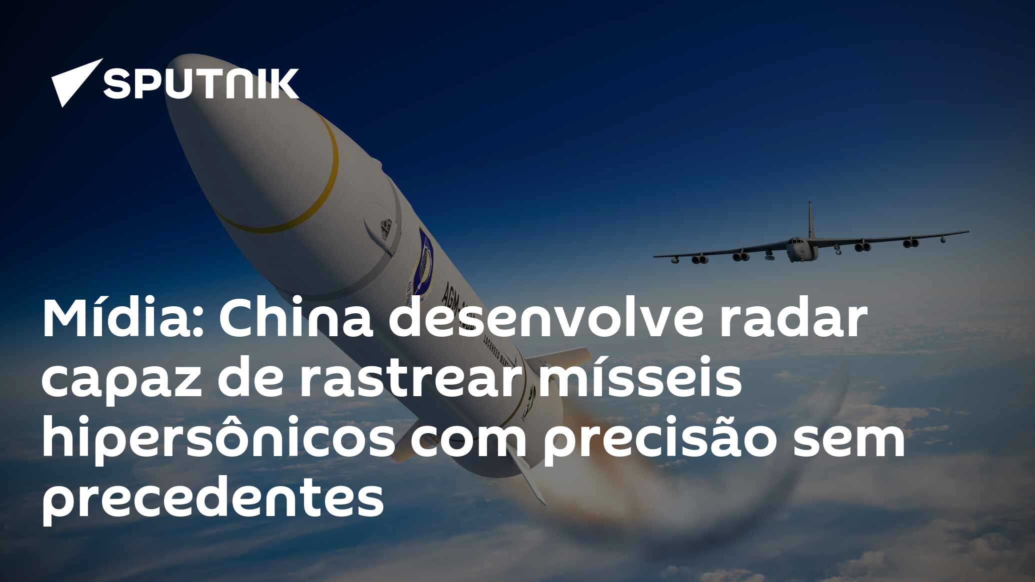 Mídia: China desenvolve radar capaz de rastrear mísseis hipersônicos ...