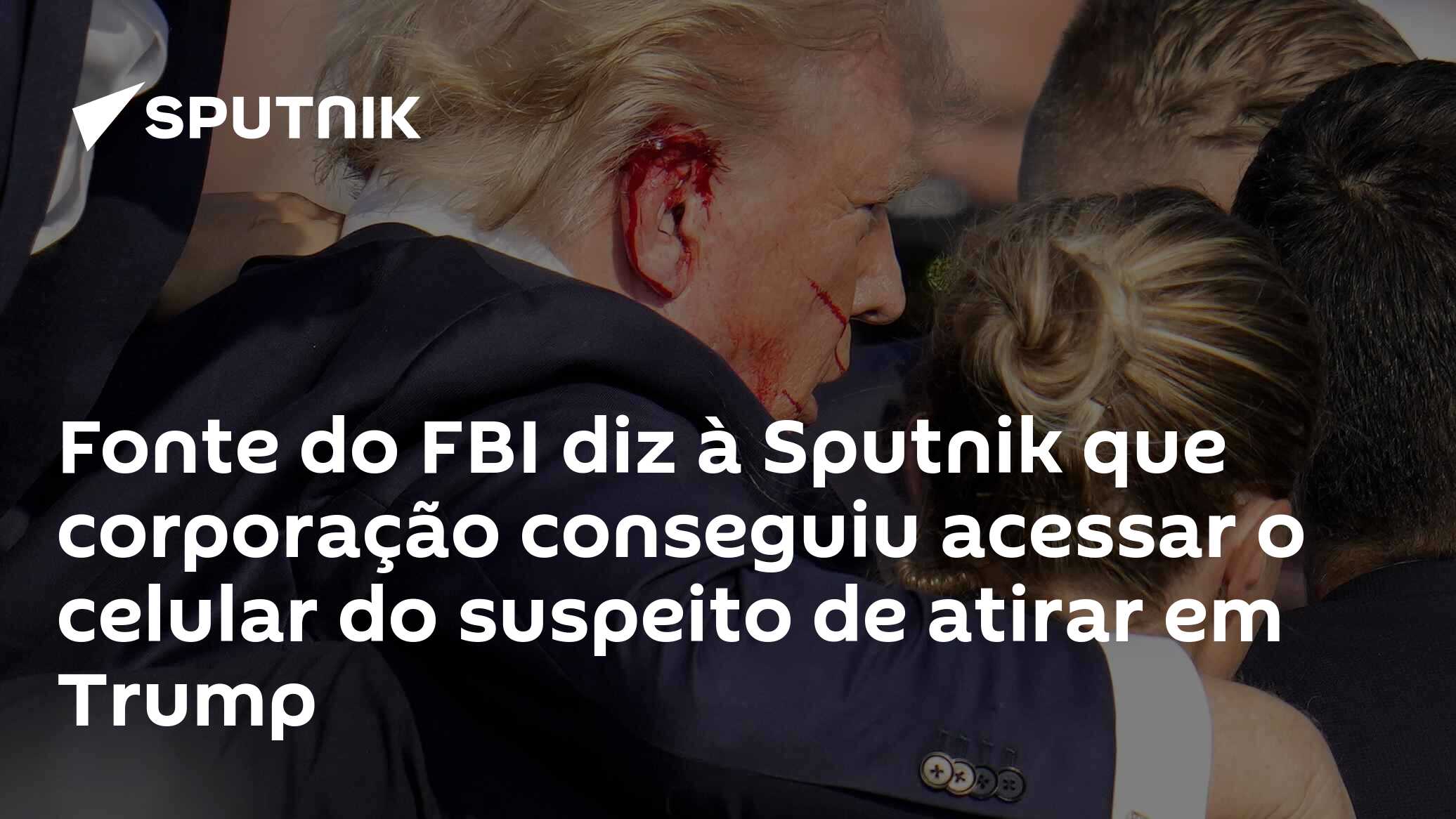 Fonte do FBI diz à Sputnik que corporação conseguiu acessar o celular ...