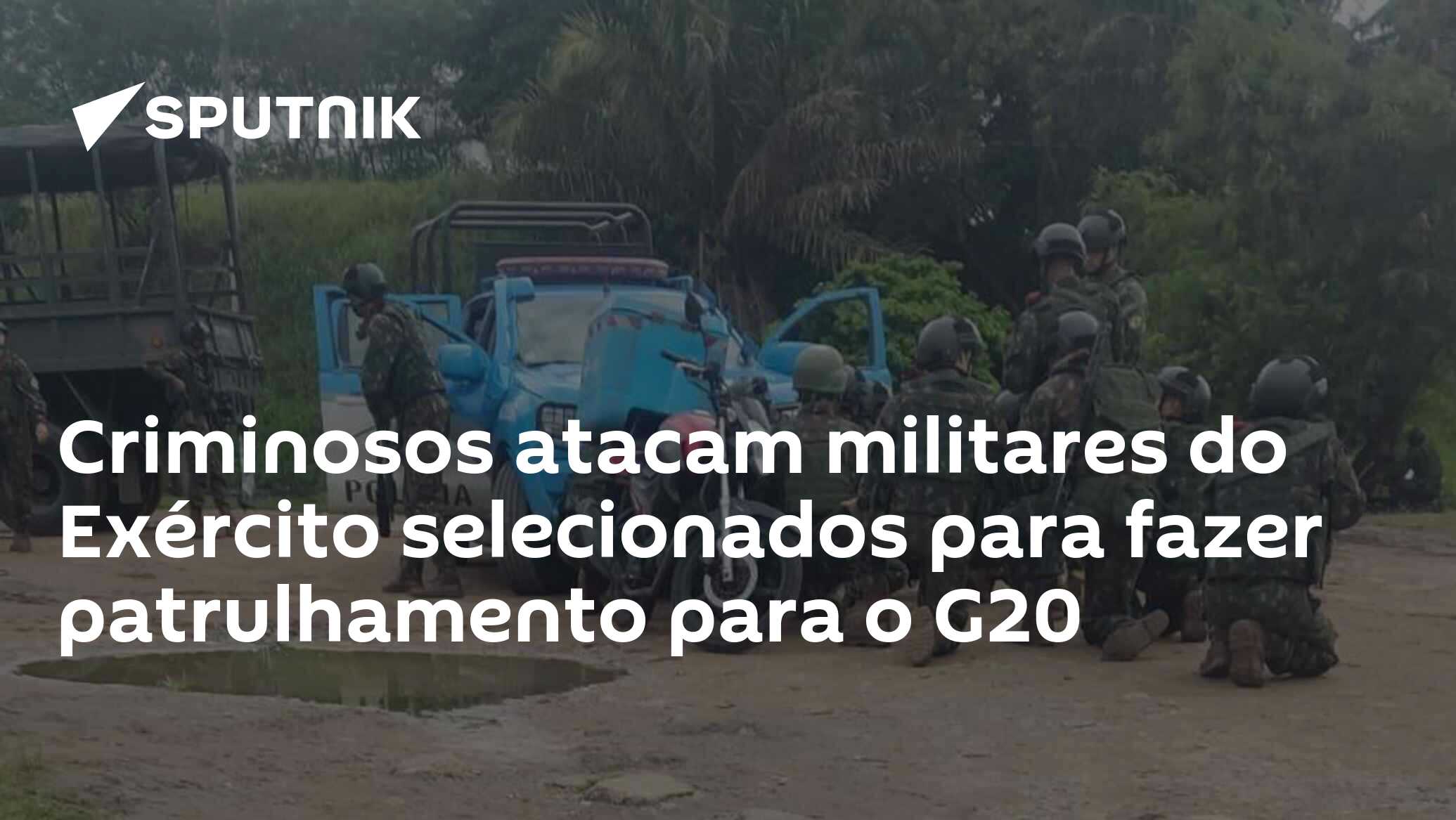 Criminosos atacam militares do Exército selecionados para fazer ...