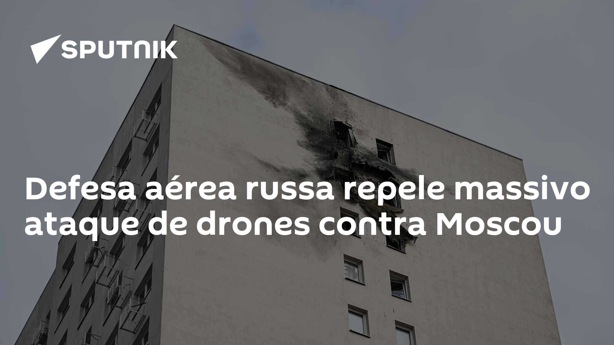 Defesa aérea russa repele massivo ataque de drones contra Moscou - 11. ...