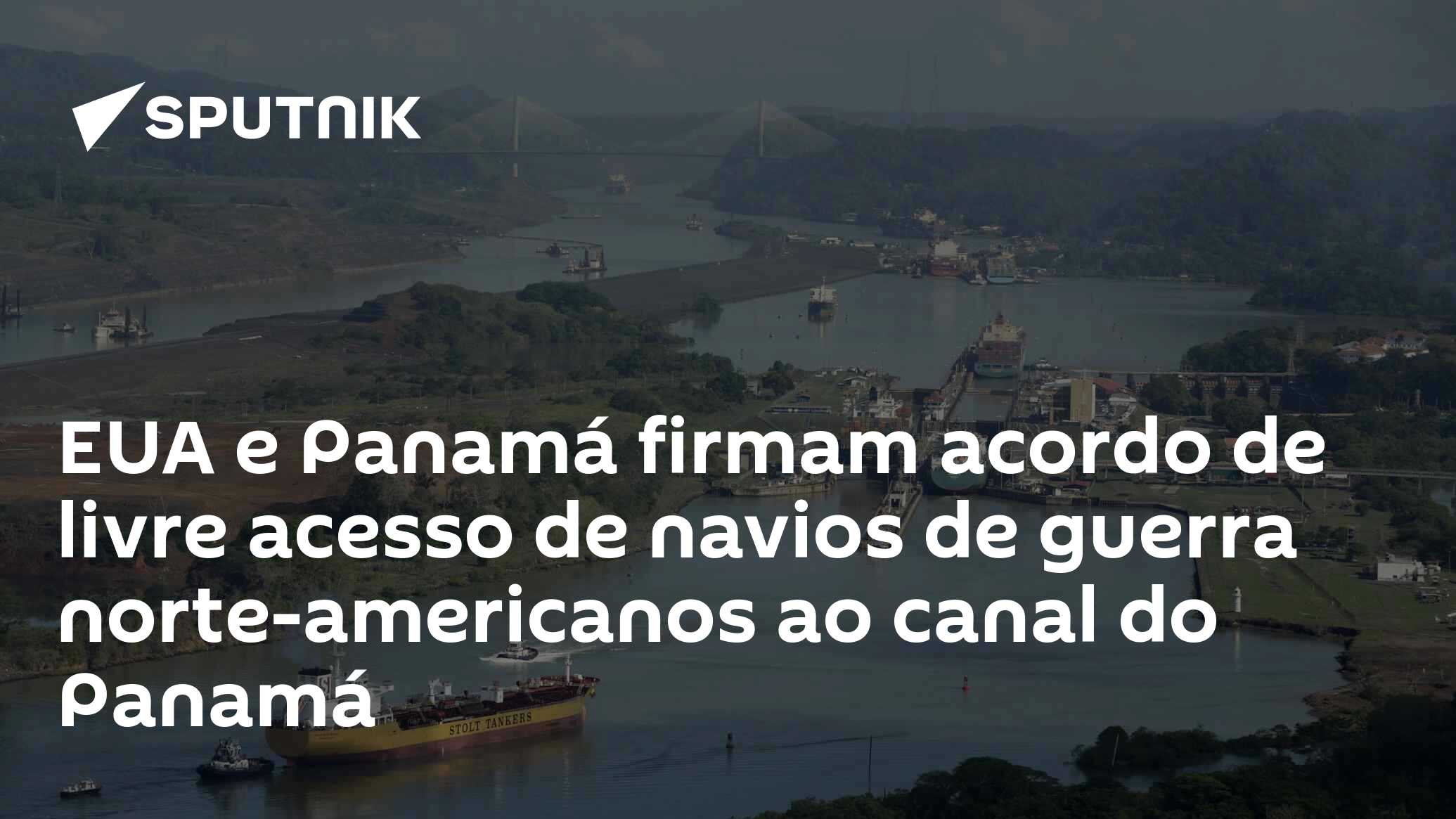 EUA e Panamá firmam acordo de livre acesso de navios de guerra norte ...