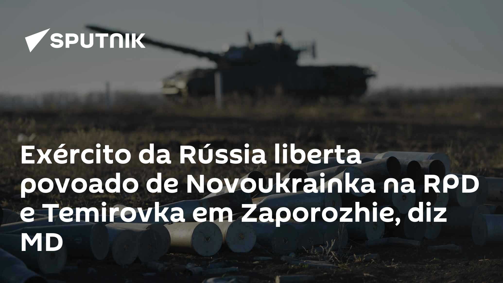 Exército da Rússia liberta povoado de Novoukrainka na RPD e Temirovka ...