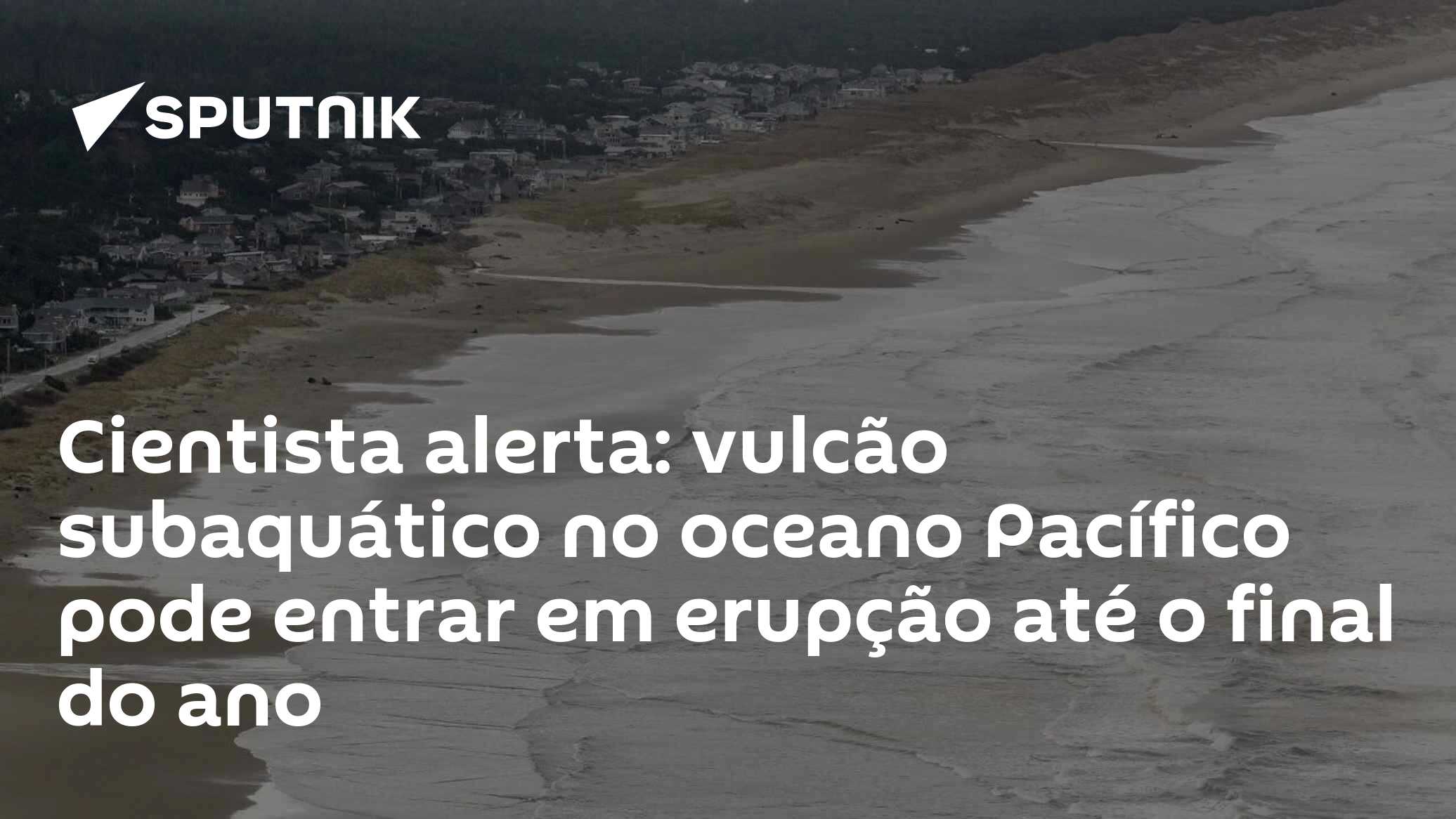 Cientista alerta: vulcão subaquático no oceano Pacífico pode entrar em ...