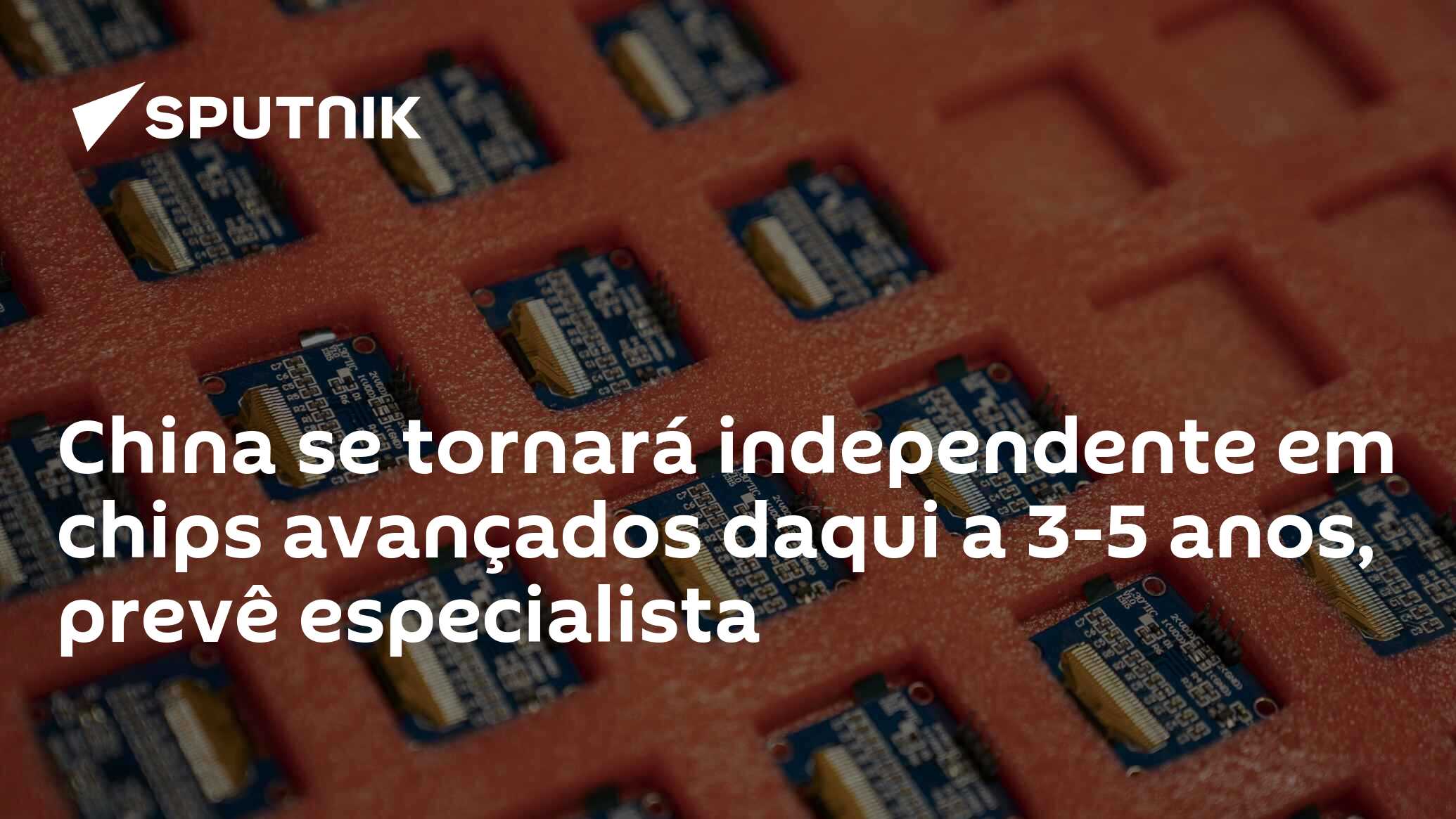 China se tornará independente em chips avançados daqui a 3-5 anos ...