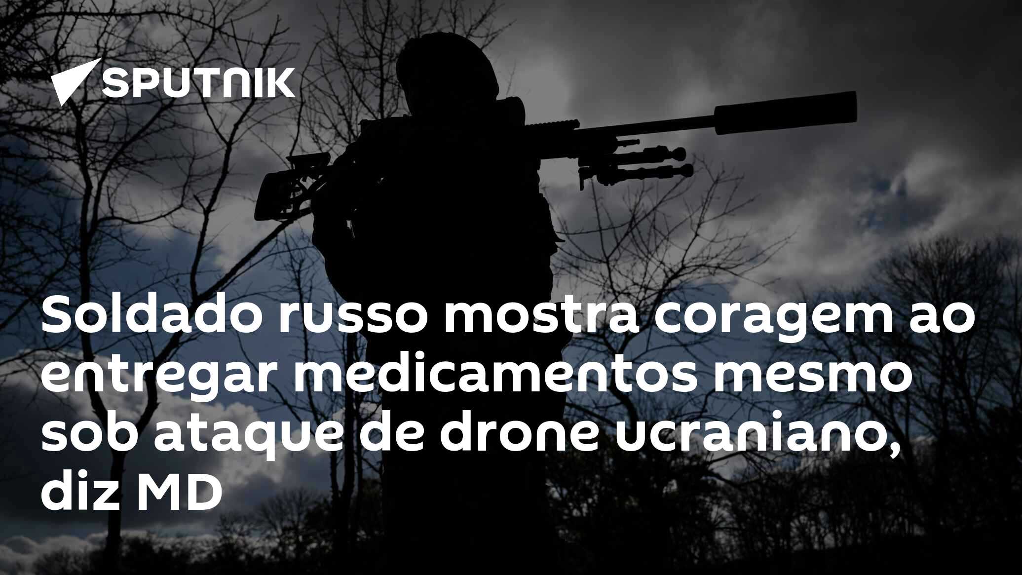 Soldado russo mostra coragem ao entregar medicamentos mesmo sob ataque ...