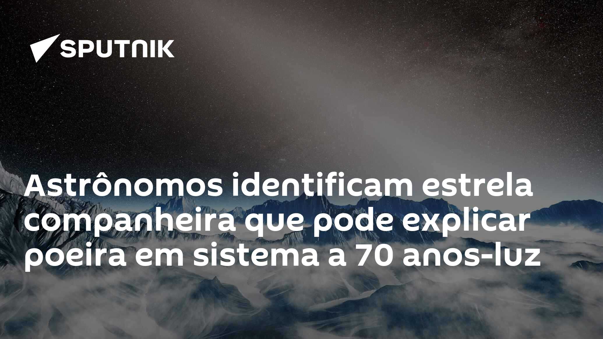 Astrônomos identificam estrela companheira que pode explicar poeira em ...