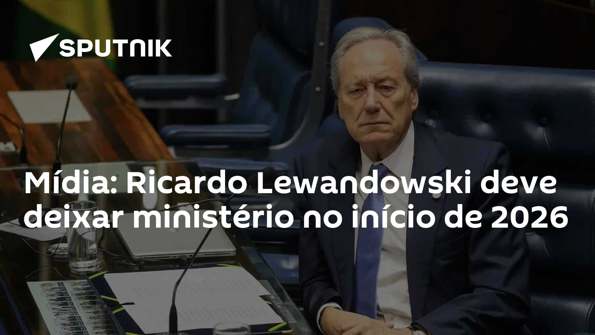 Mídia: Ricardo Lewandowski deve deixar ministério no início de 2026 ...