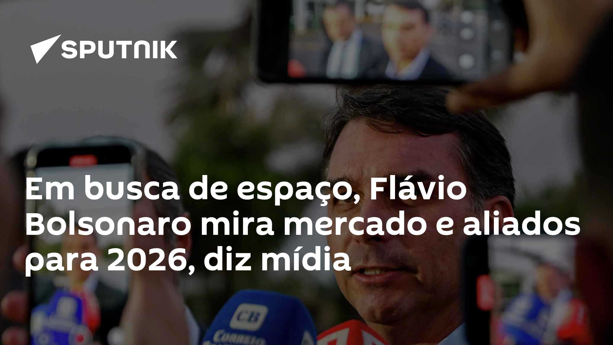 Em busca de espaço, Flávio Bolsonaro mira mercado e aliados para 2026 ...