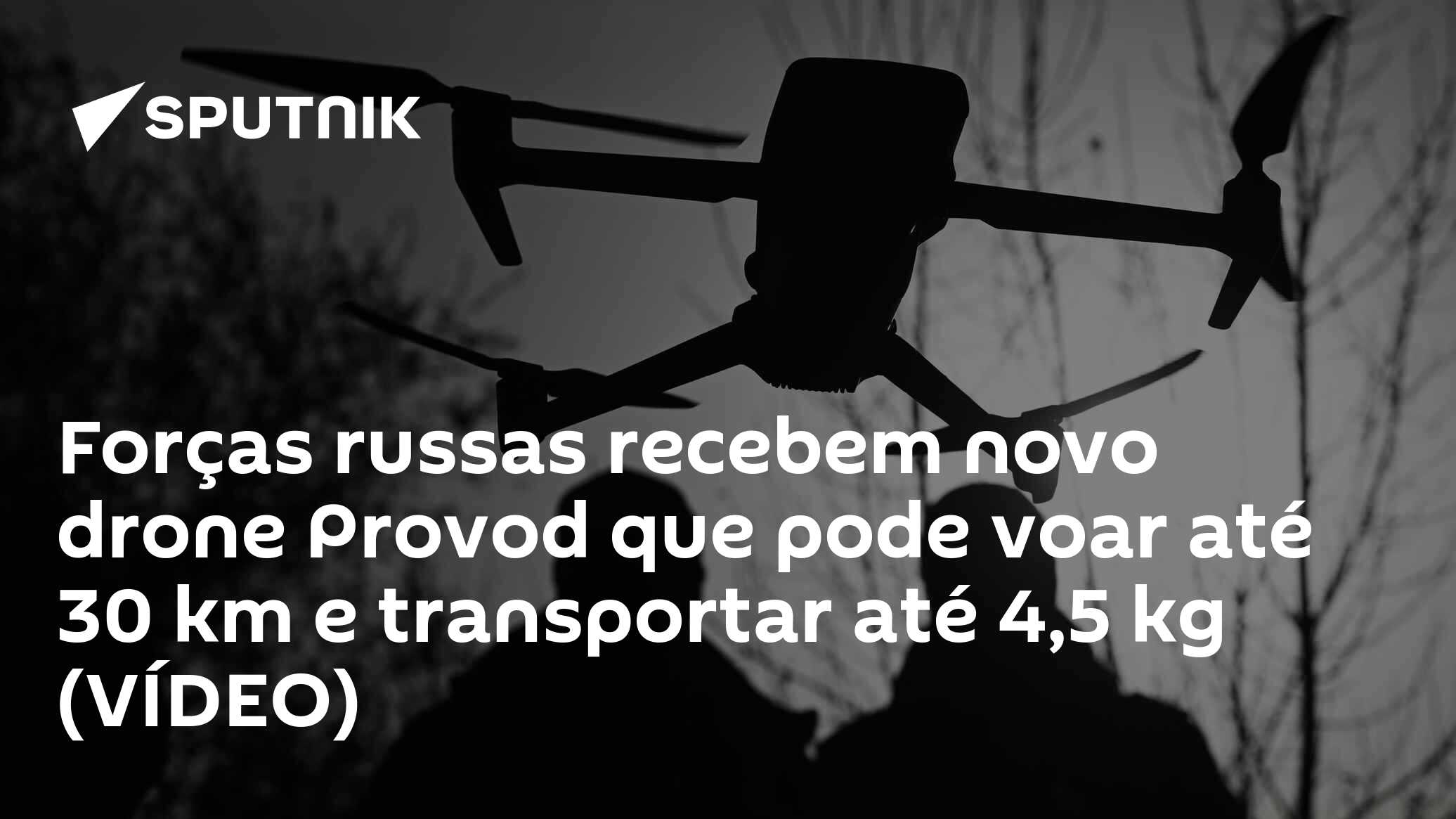 Forças russas recebem novo drone Provod que pode voar até 30 km e ...