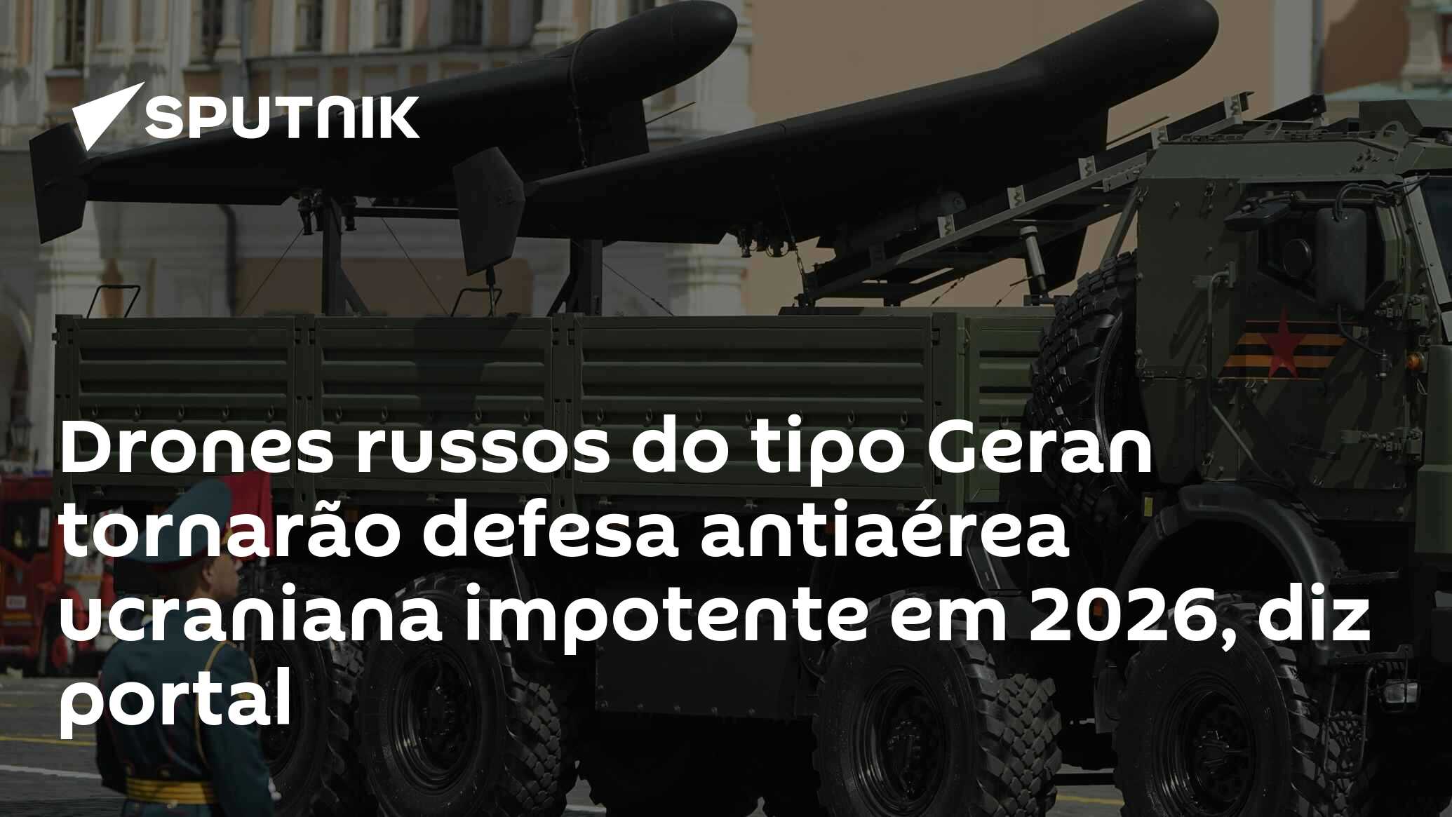 Drones russos do tipo Geran tornarão defesa antiaérea ucraniana ...
