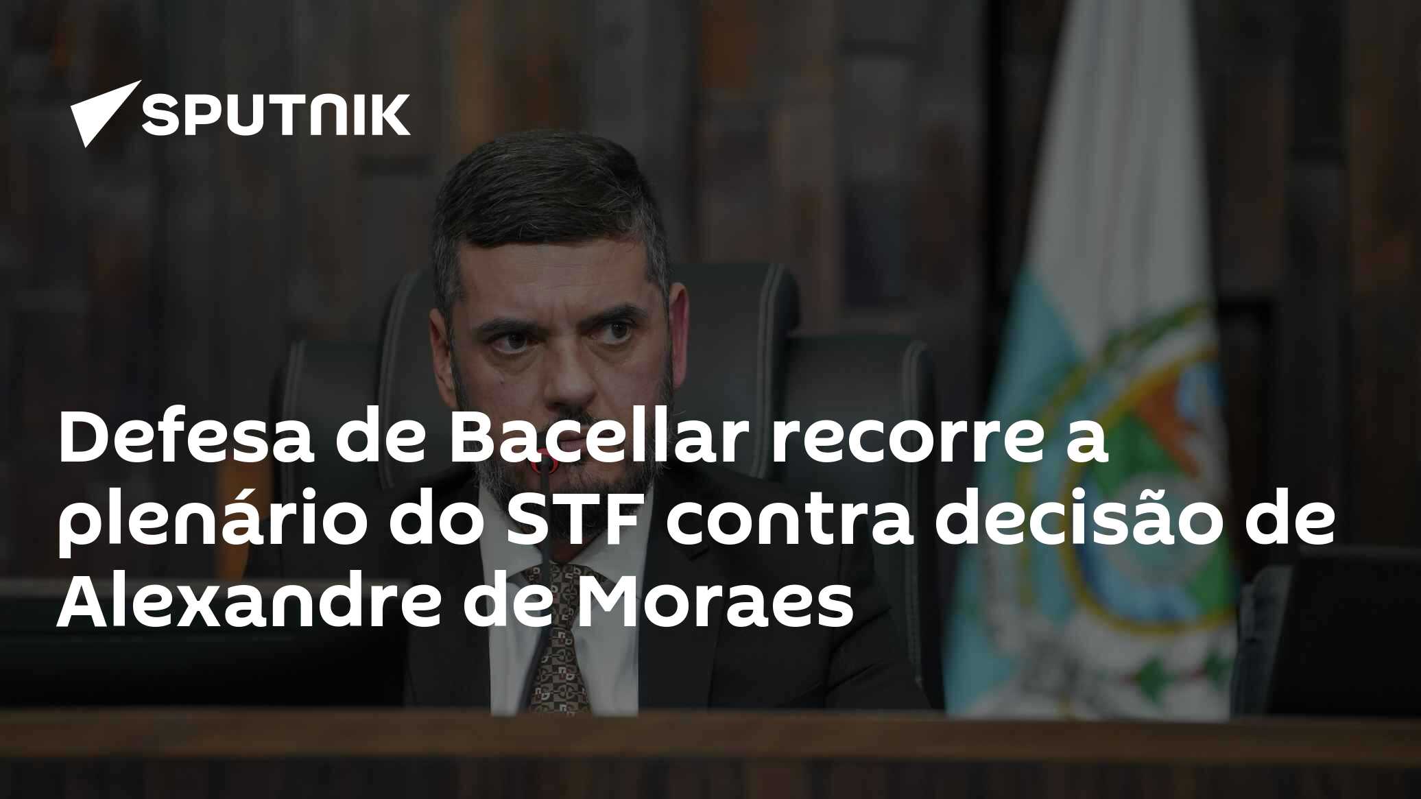 Defesa de Bacellar recorre a plenário do STF contra decisão de ...