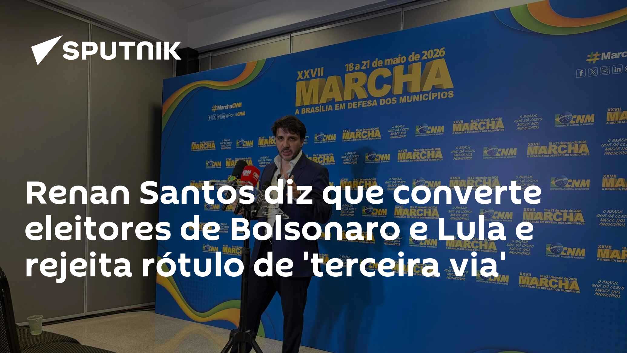 Renan Santos diz que converte eleitores de Bolsonaro e Lula e rejeita ...