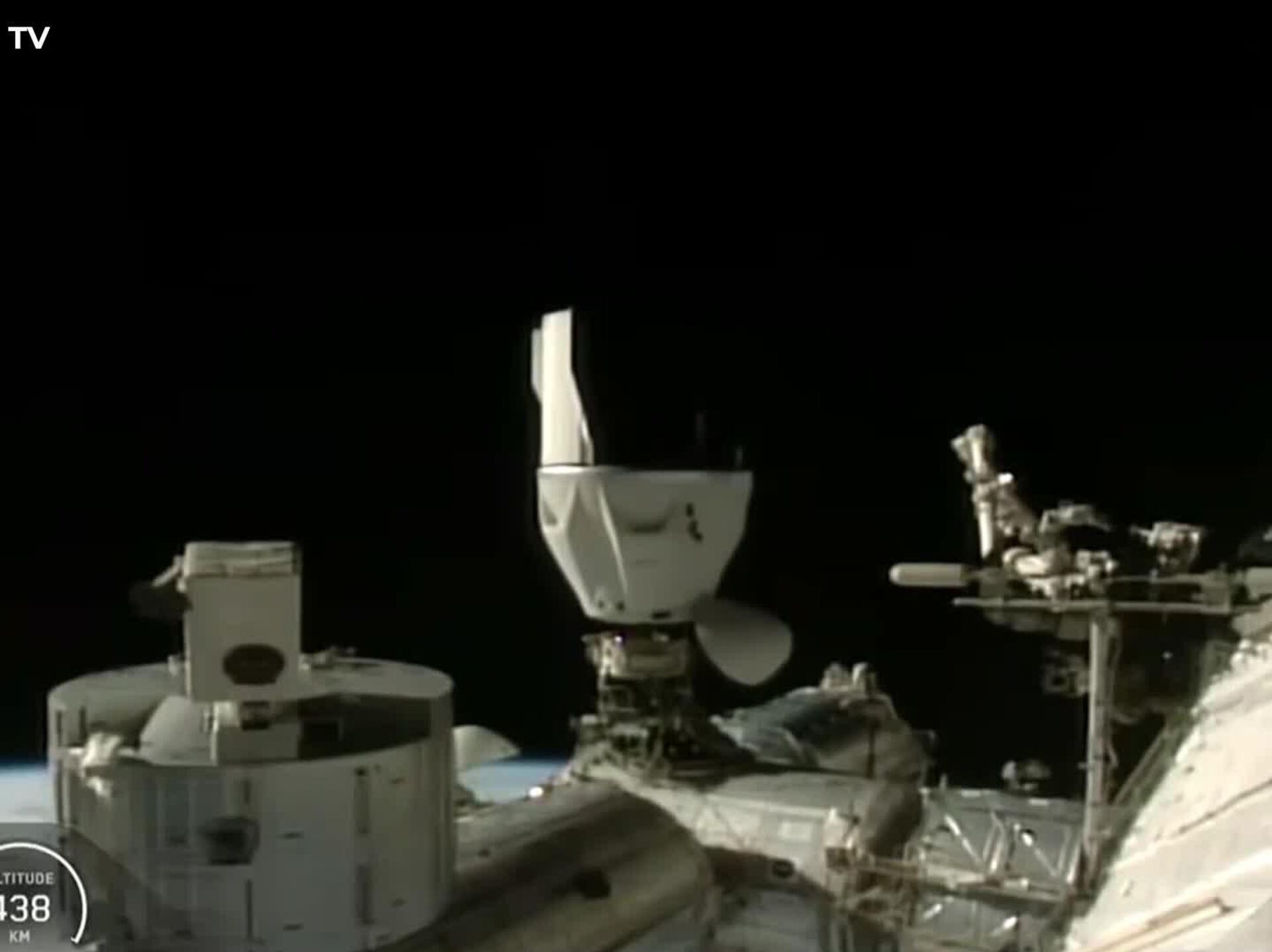 Espaçonave Crew Dragon retorna à Terra após desacoplar da EEI - 15.01. ...